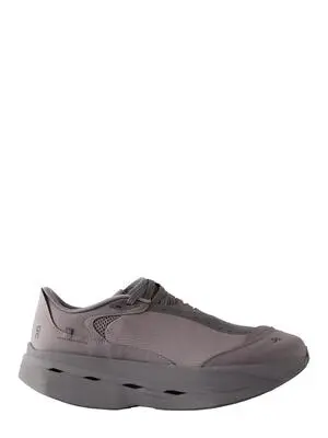 On Post Archive Faction X Cloudboom Next Shell And Mesh Sneakers - Gray