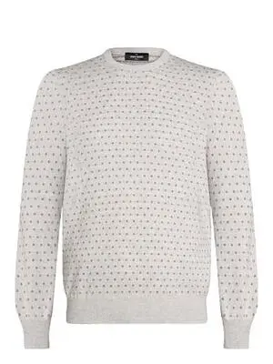 GRAN SASSO Lightweight Cashmere Sweater - Grey