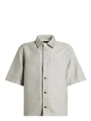 Amiri Shirt Size Cotton, Virgin Wool - Blue