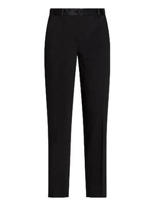 Dolce & Gabbana Virgin Wool Blend Pants - Black