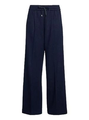 CIRCOLO 1901 Wool Wide-leg Pants - Blue