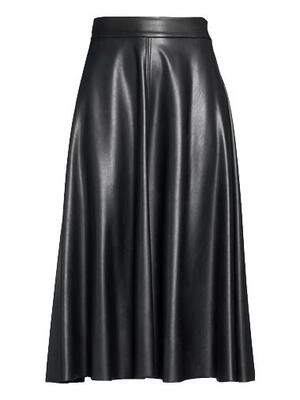 CARLA G. Midi Skirt - Black