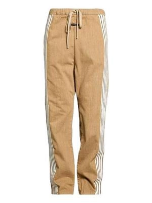 Fear Of God Straight-leg Jeans With Side Stripes - Beige