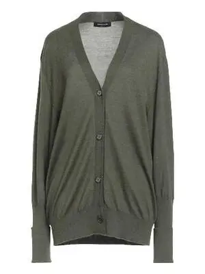 Fabiana Filippi Wool & Silk Blend Cardigan - Green