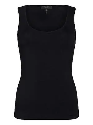 Rag & Bone Modal And Elastane Tank Top - Black