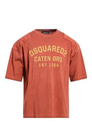 Dsquared2 T-shirt Size Cotton - Rust