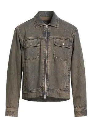 Rag & Bone Cotton Denim Trucker Jacket - Blue