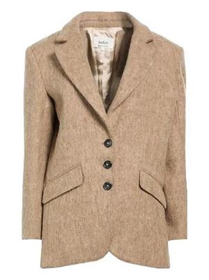 Ba&sh Wool Blend Jacket - Sand
