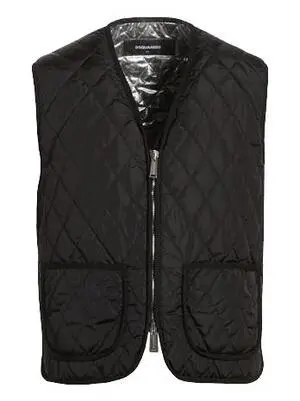 Dsquared2 Quilted Polyamide Vest - Black