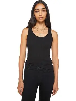 MOTHER The Runner Up Tank - Black
