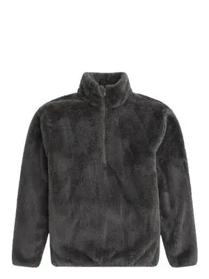 ANIMAL Teddy Fleece Half Zip Jacket - Khaki