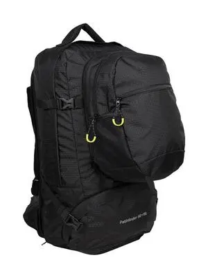 Mountain Warehouse Pathfinder 15l Backpack With Detachable Daypack - Black