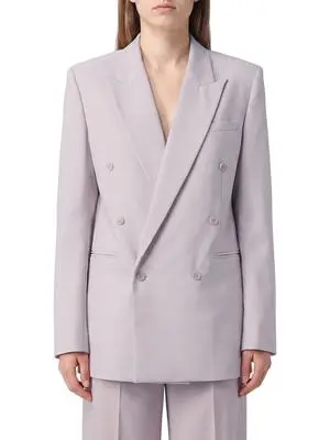 THE FRANKIE SHOP Tailored Double Breasted Jacket - Pink