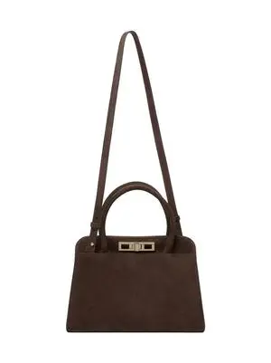 Fabiana Filippi Top Handle And Crossbody Bag - Ebony
