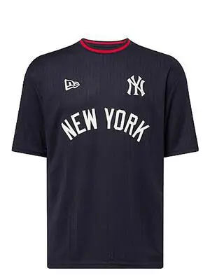 New Era New York Yankees Mlb Oversized Jersey T-shirt - Navy