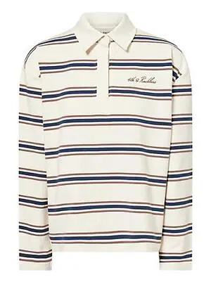 4TH & RECKLESS Astra Striped Cotton Rugby Top - Multi