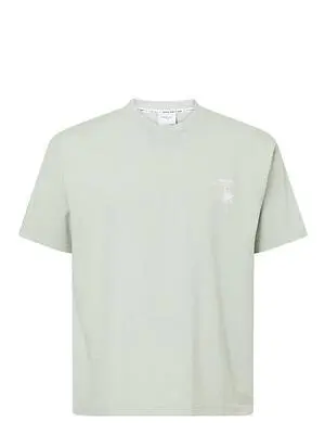 PERCIVAL Melvin Oversized Cotton-jersey T-shirt - Sage