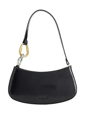 Staud Ollie Leather Shoulder Bag - Black