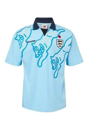 ICECREAM Running Dog Football Cotton-jersey Shirt - Blue
