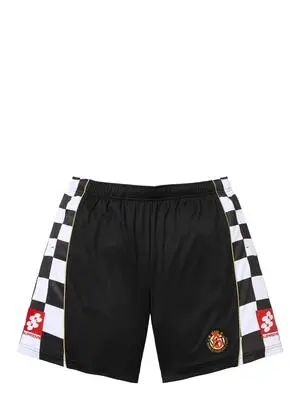 Supreme Checkerboard Shorts - Black