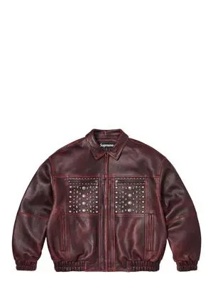 SUPREME Supreme Multi Studded Leather Jacket