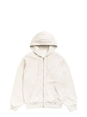 StÜssy Lightweight Terry Zip Hoodie - Grey