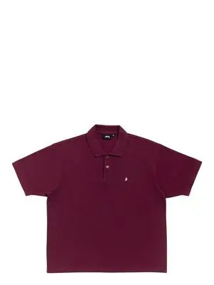 StÜssy Classic Pique Polo - Red