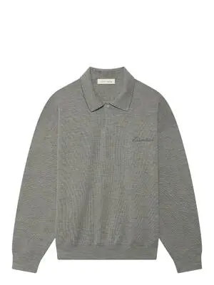 Fear Of God Signature 90's Knit Polo - Grey