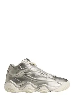 Adidas Y-3 Megball Metallic Sneakers - Silver