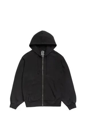 StÜssy Lightweight Terry Zip Hoodie - Black
