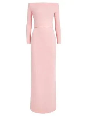 Solace London Sabina Column Gown - Pink