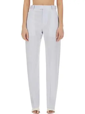 Bottega Veneta Grain De Poudre Wide-leg Pants - Multicolour