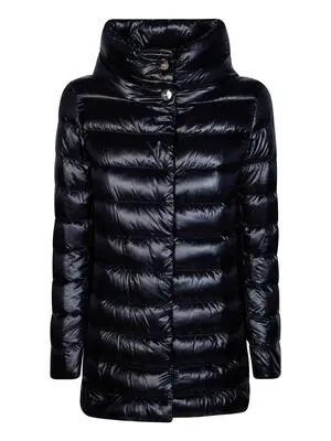 Herno Quilted Down Mini Puffer Jacket - Nero