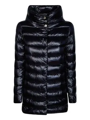 Herno HERNO Quilted Down Mini Puffer Jacket Nero
