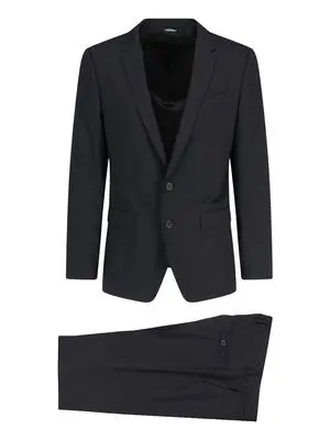 Dolce & Gabbana Martini Mini Dress - Black