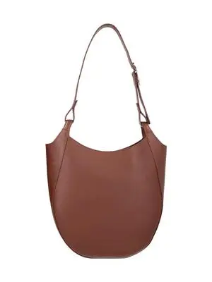 Longchamp Le Foulonné Hobo Bag In Leather - Brown