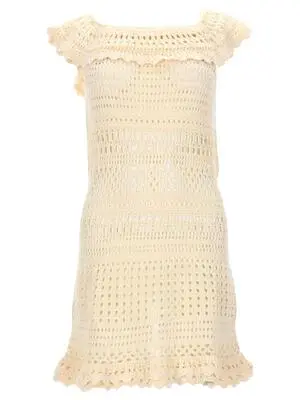MARANT ETOILE MARANT ÉTOILE Crocheted Mini Dress