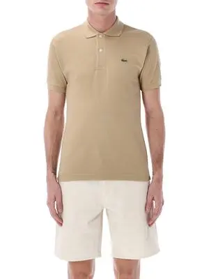 Lacoste Lacoste Classic Mini Piqué Polo - Size L Beige