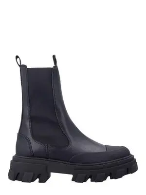 GANNI GANNI Chelsea Boots With Lug Sole