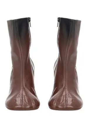 MAISON MARGIELA Anatomic Stitch Ankle Boots - Brown