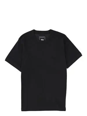Y3 Essential T-shirt For Fw25 - Black
