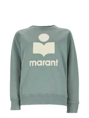 MARANT ETOILE Milan" Graphic Sweatshirt - Green