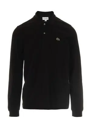 Lacoste Long-sleeve Polo Shirt Size - Black