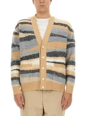 Missoni Striped Wool Cardigan - Multicolour
