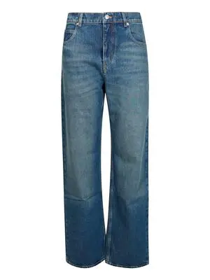 Isabel Marant Étoile Dromie Mini Jeans Fall/winter 2026 Collection - Blu