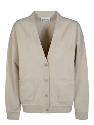 Isabel Marant Étoile ISABEL MARANT Mini Knit Cardigan Beige