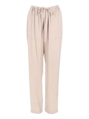 Vince Vince Elegant Drawstring Trousers Pink