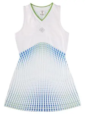 Casablanca Tennis Printed Racer Mini Dress - Multicolour