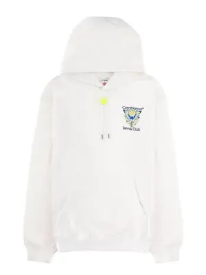 Casablanca Tennis Club Icon Hoodie - White