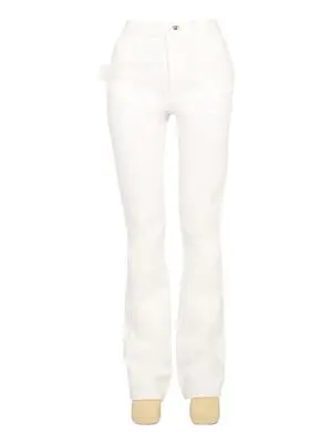 Bottega Veneta Denim Flare Jeans - White